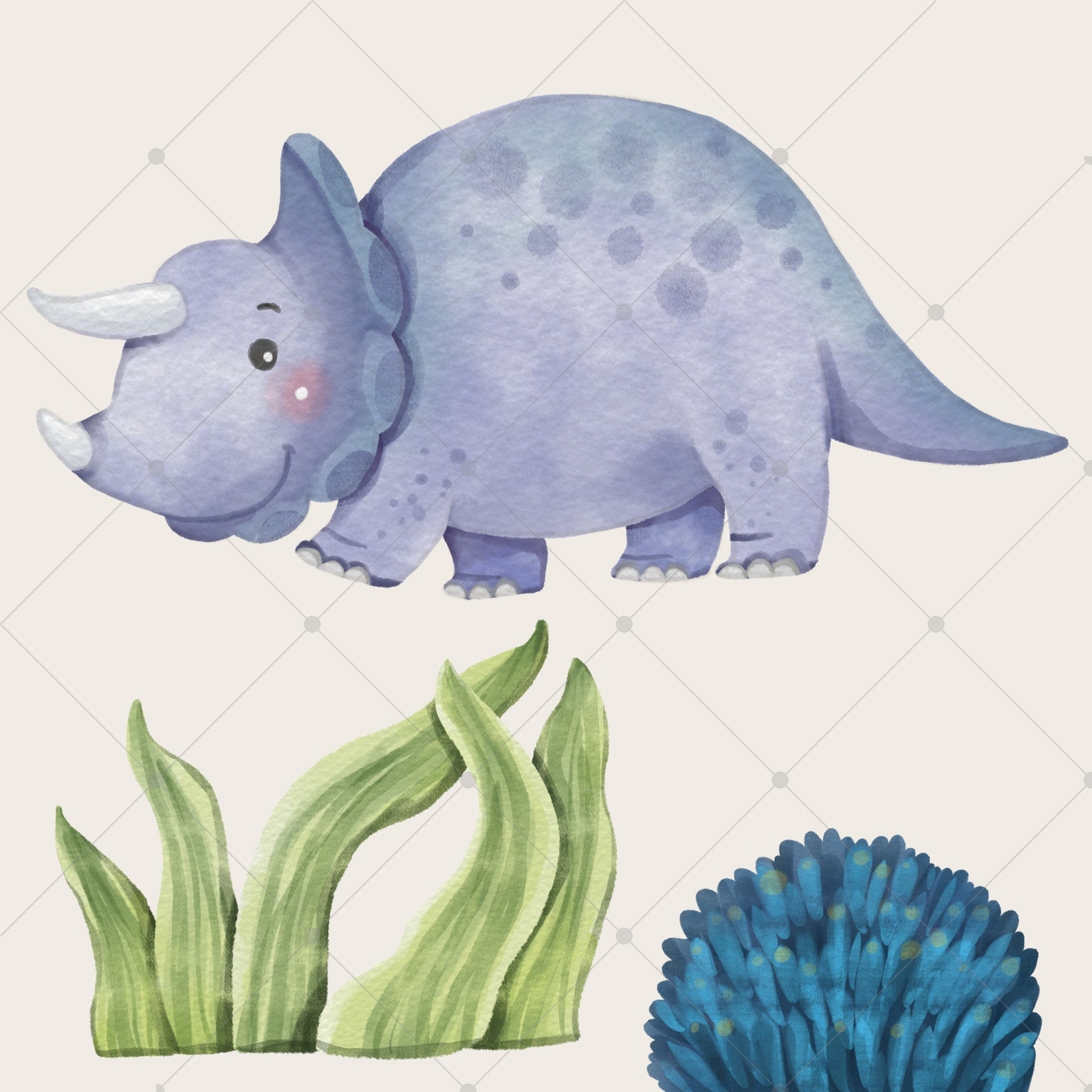 Watercolor Dinosaur Clipart, Watercolor Dinosaur Clipart PNG, Dinosaur ...