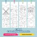 Farm Coloring Bookmarks for Kids, Cute Animal Coloring Bookmarks, Farm ...