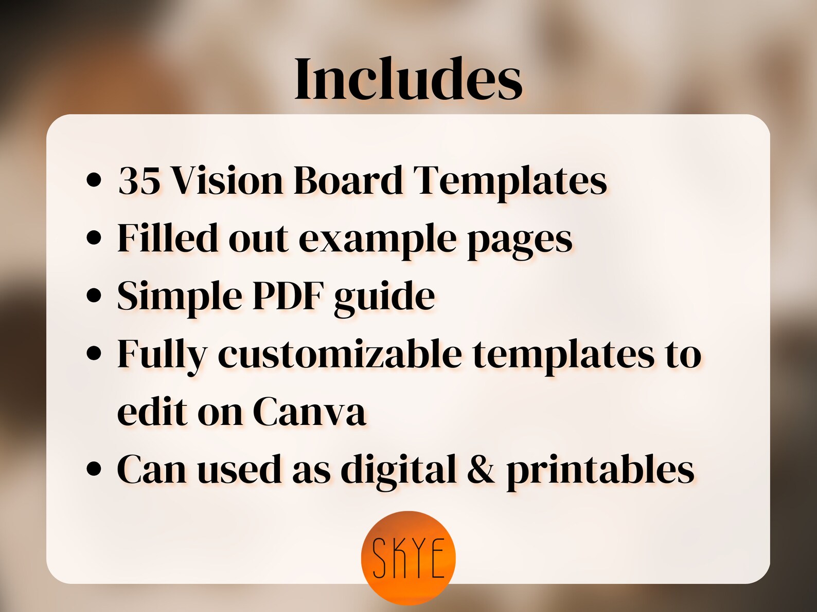 35 Customizable Vision Board Templates With Filled Out Examples and ...