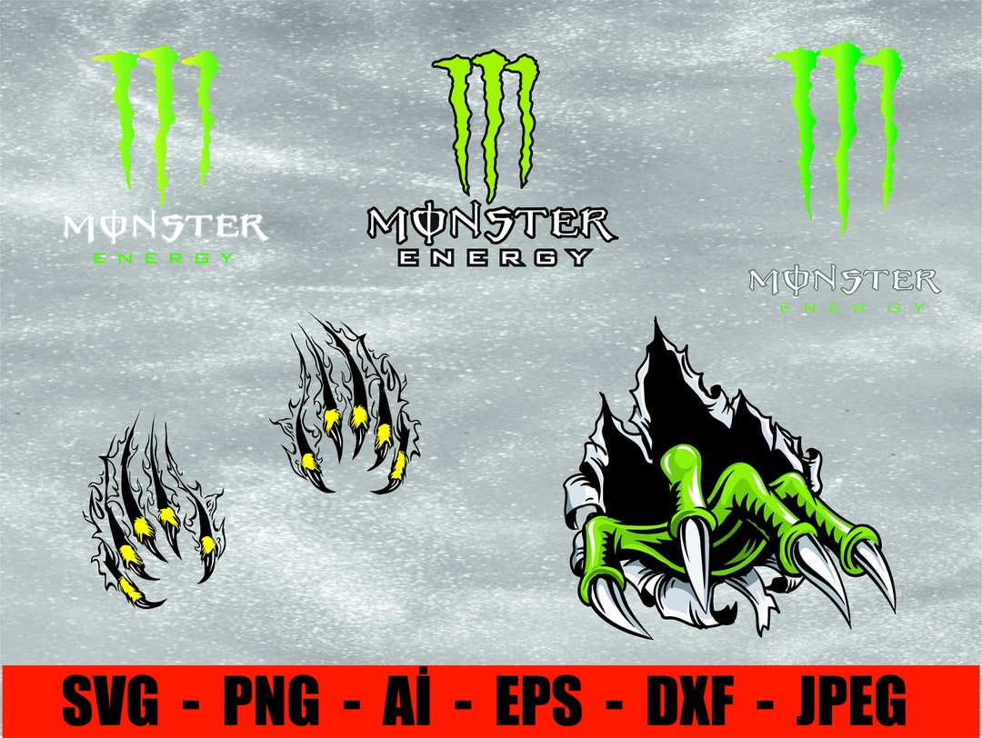 Monster Energy Svg Png Ai Jpg Eps Bundle - Etsy Australia