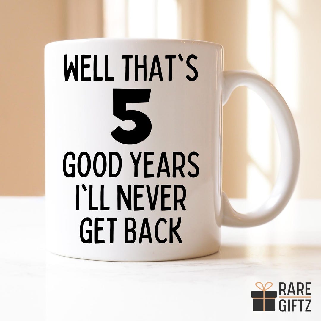 5th Work Anniversary Gift, 5 Years Work Service Gift, 5th Retirement ...