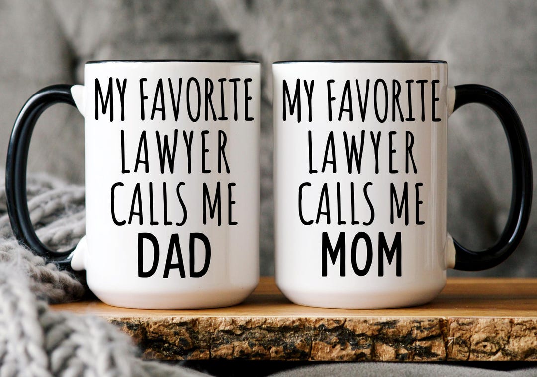 Lawyer Mom Dad Mug, Law School Parent Gift, Proud Parents Gift, Law ...