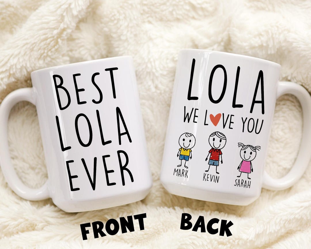 Lola Mug, Personalized Lola Gift, Lola Birthday Christmas Gift, Lola ...