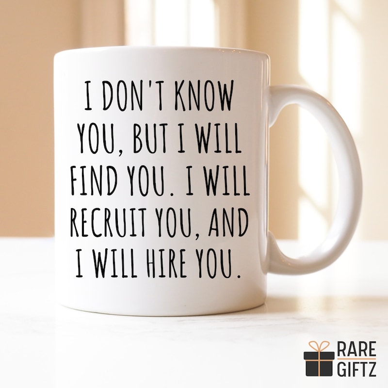 Hr Recruiter Mugs - Etsy