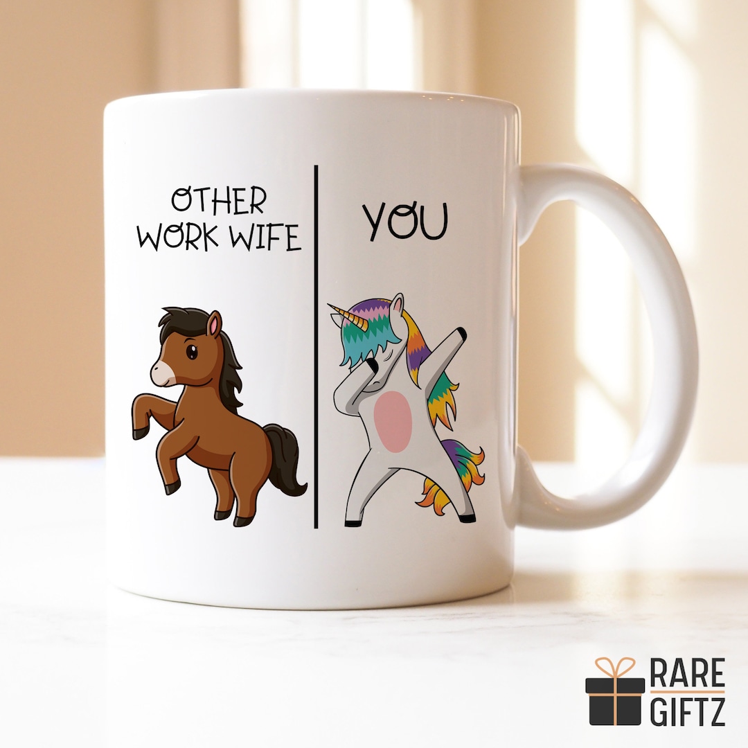 Funny Work Wife Gift Best Work Wife Mug Gift for Work Wife - Etsy