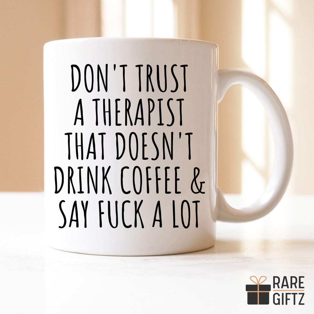 Funny Therapist Gift, Therapist Mug, Therapist Christmas, Therapist ...