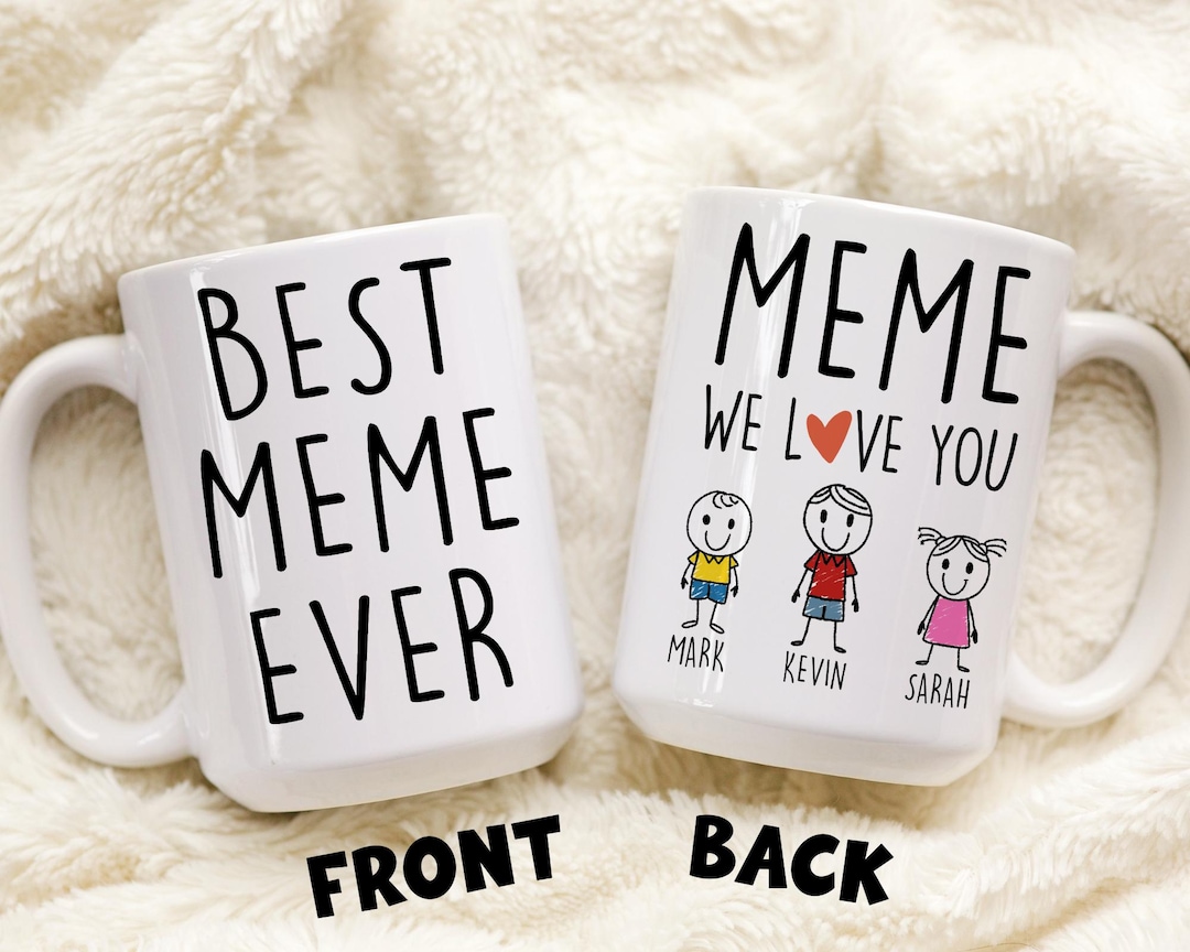 Best Meme Gift, Custom Meme Coffee Mug, Funny Meme Birthday Gift, Meme ...