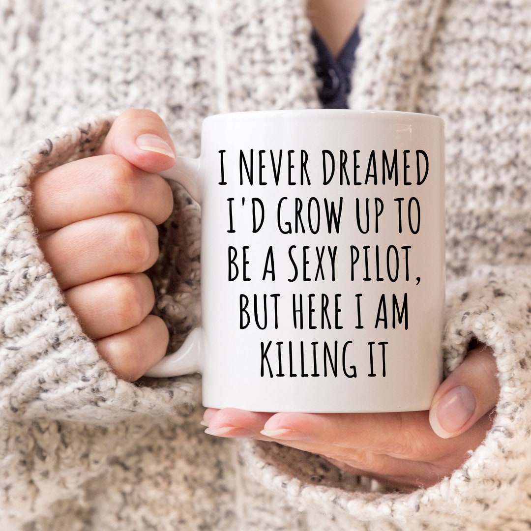 Pilot Coffee Mug, Aviation Graduate, Flight Instructor, New Pilot Gift ...