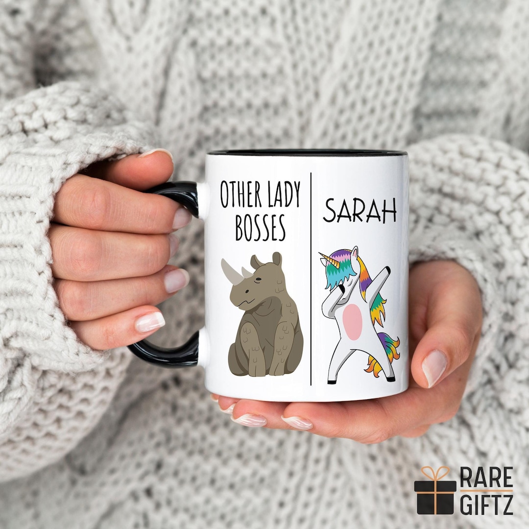 Boss Lady Gift, Custom Boss Lady Coffee Mug, Female Boss Gift, Female ...