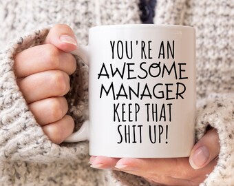 Boss Gift Bosses Day Gift Funny Office Manager - Etsy