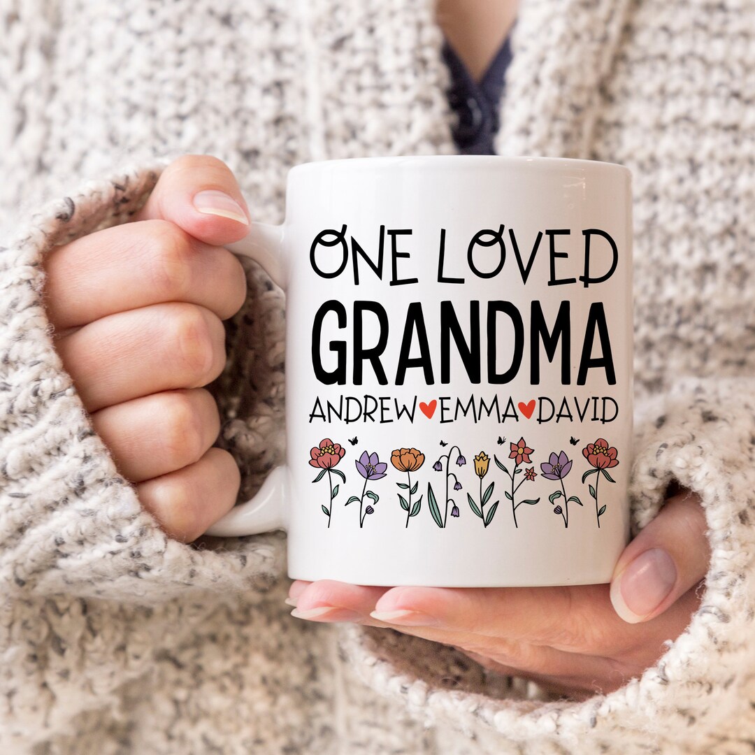 Personalized Grandma Grandkids Custom Grandchildren Names - Etsy
