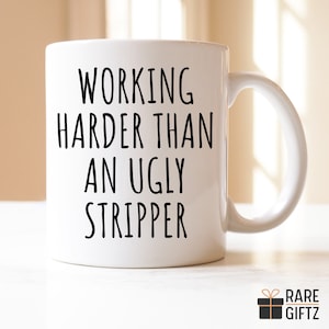 Funny Work Gift, Coworker Coffee Cup, Inappropriate Coworker, Gift for ...