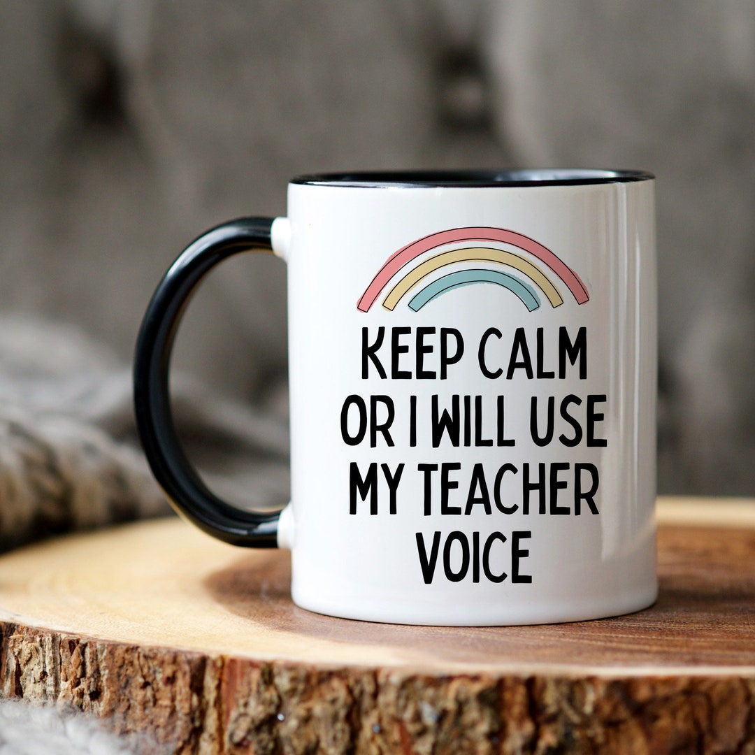 Funny Teacher Mug, Back to School Coffee Mug, Teacher Appreciation Gift ...