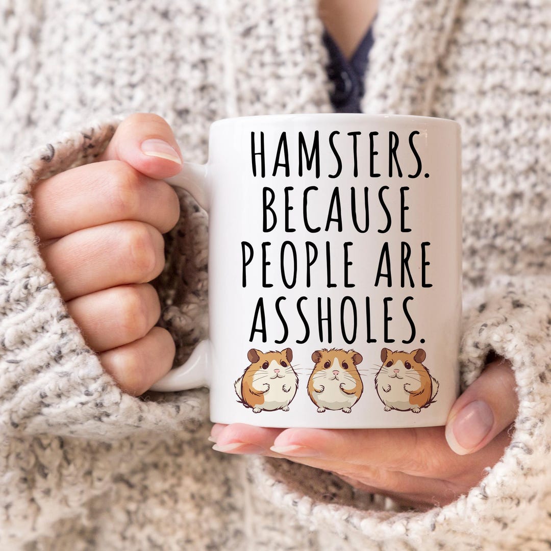 Hamster Gift, Hamster Coffee Mug, Hamster Birthday Gift, Hamster Lover ...