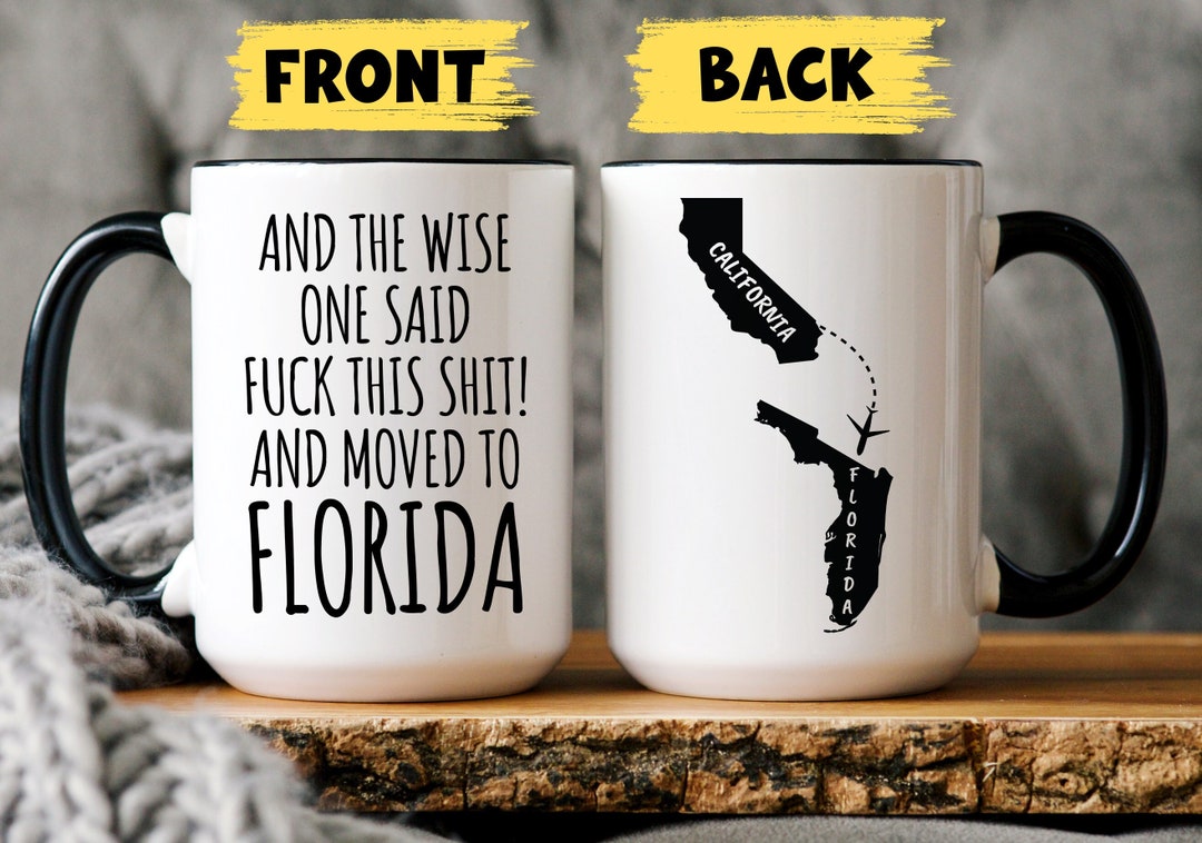 Custom Relocating to Florida Gift, Moving to Florida, Florida Gift ...