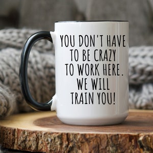 Funny New Coworker Mug, Coworker Coffee Mug, New Office Coworker, New Coworker Birthday, New Job ...