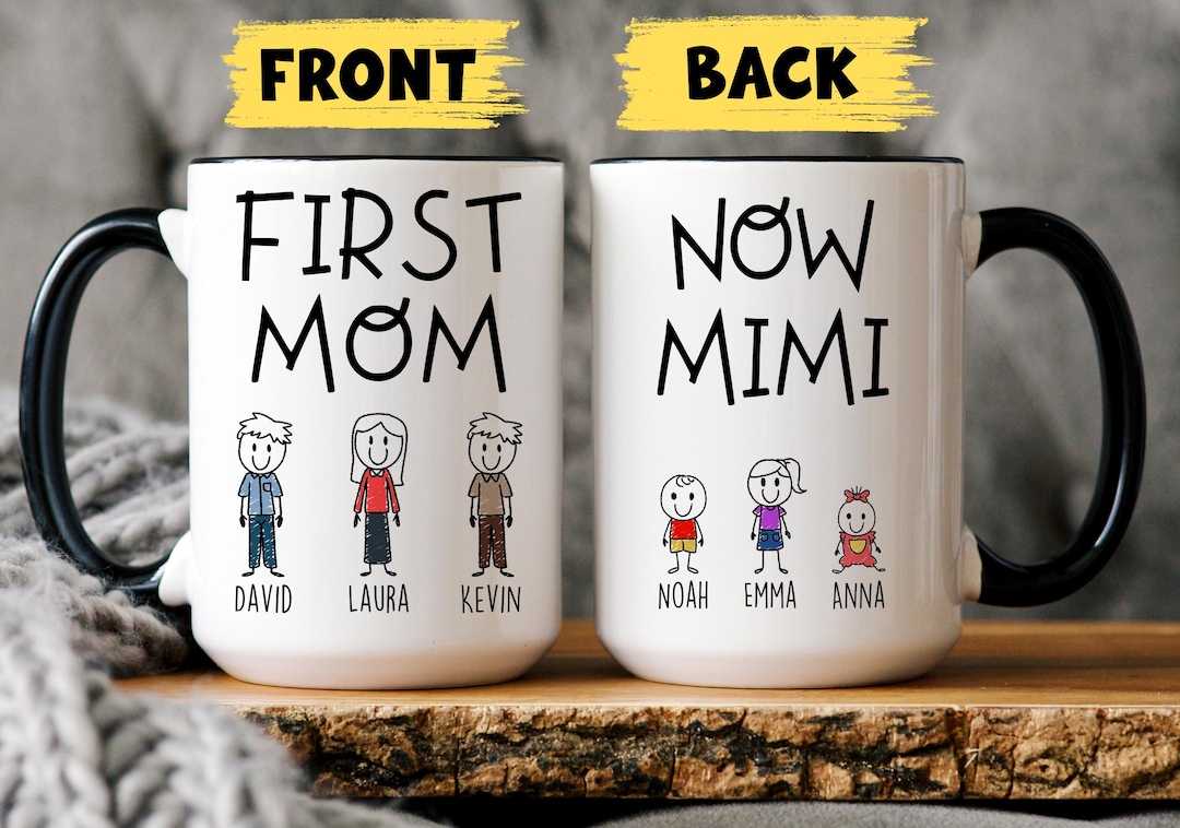 New Mimi Mug, Personalized Mimi Gift, Promoted to Mimi Gift, Best Mimi ...