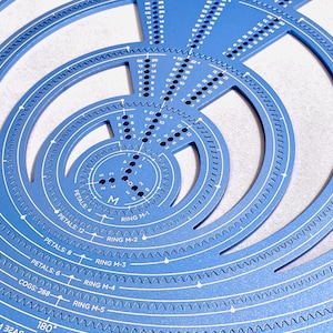 7-in-1 Big Metal Spirograph Drawing Toolset - PLANARC Metalmax - Etsy