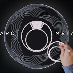 7-in-1 Big Metal Spirograph Drawing Toolset - PLANARC Metalmax - Etsy