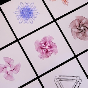 7-in-1 Big Metal Spirograph Drawing Toolset - PLANARC Metalmax - Etsy ...