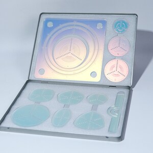 Professional Spirograph Drawing Toolset - PLANARC 2.0 Spiral Makers Set ...