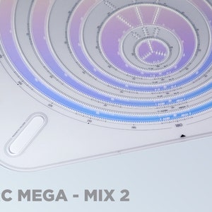 Giant Professional Spirograph Drawing Toolset - PLANARC MEGA Spiral ...