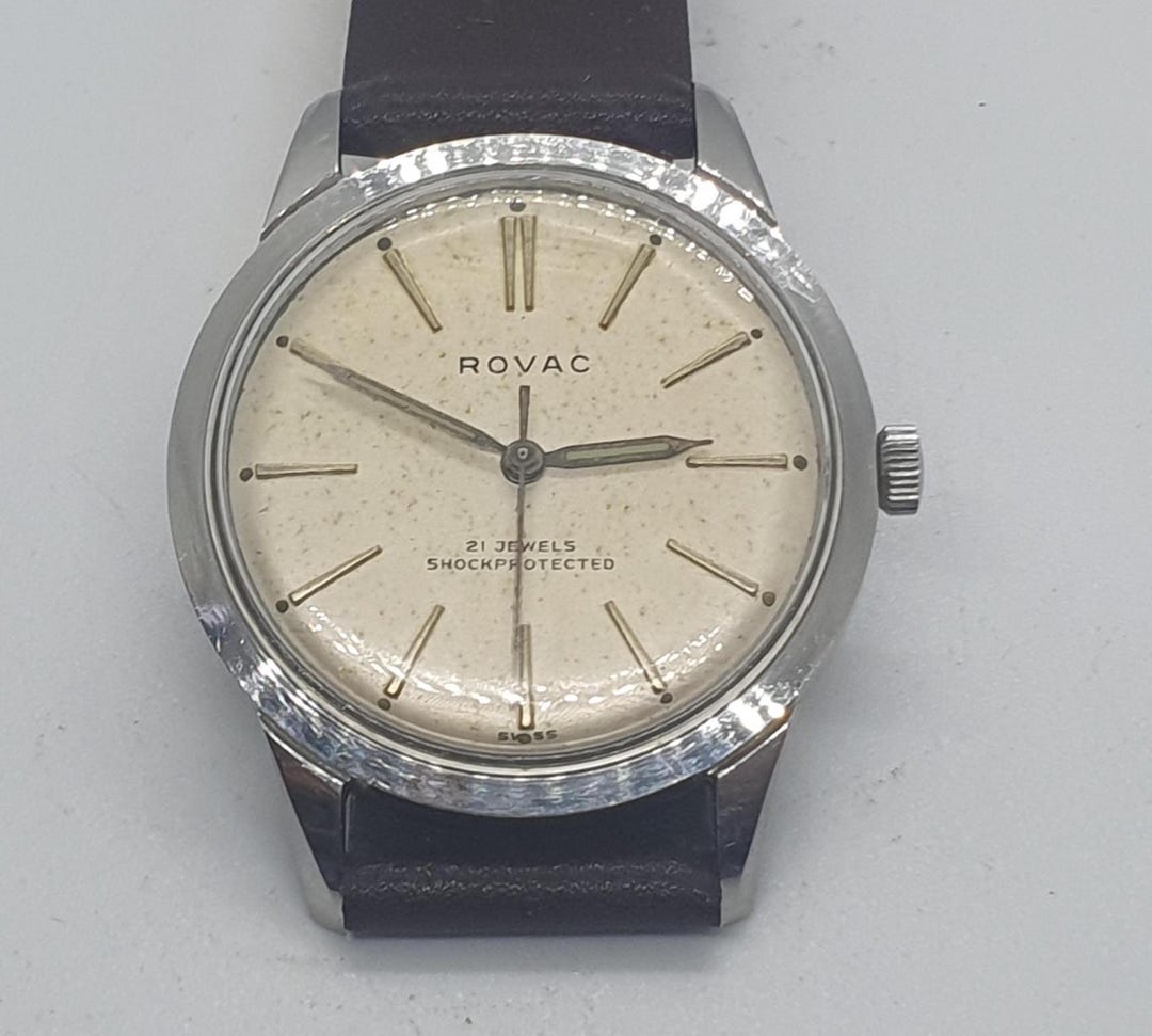 Vintage Rovac Wristwatch 1950's - Etsy