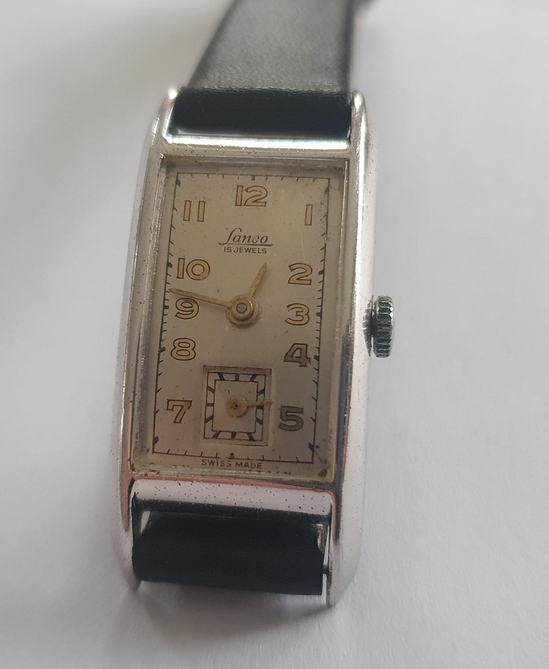 Vintage Lanco 722 Wrist Watch Art Deco 1930's - Etsy