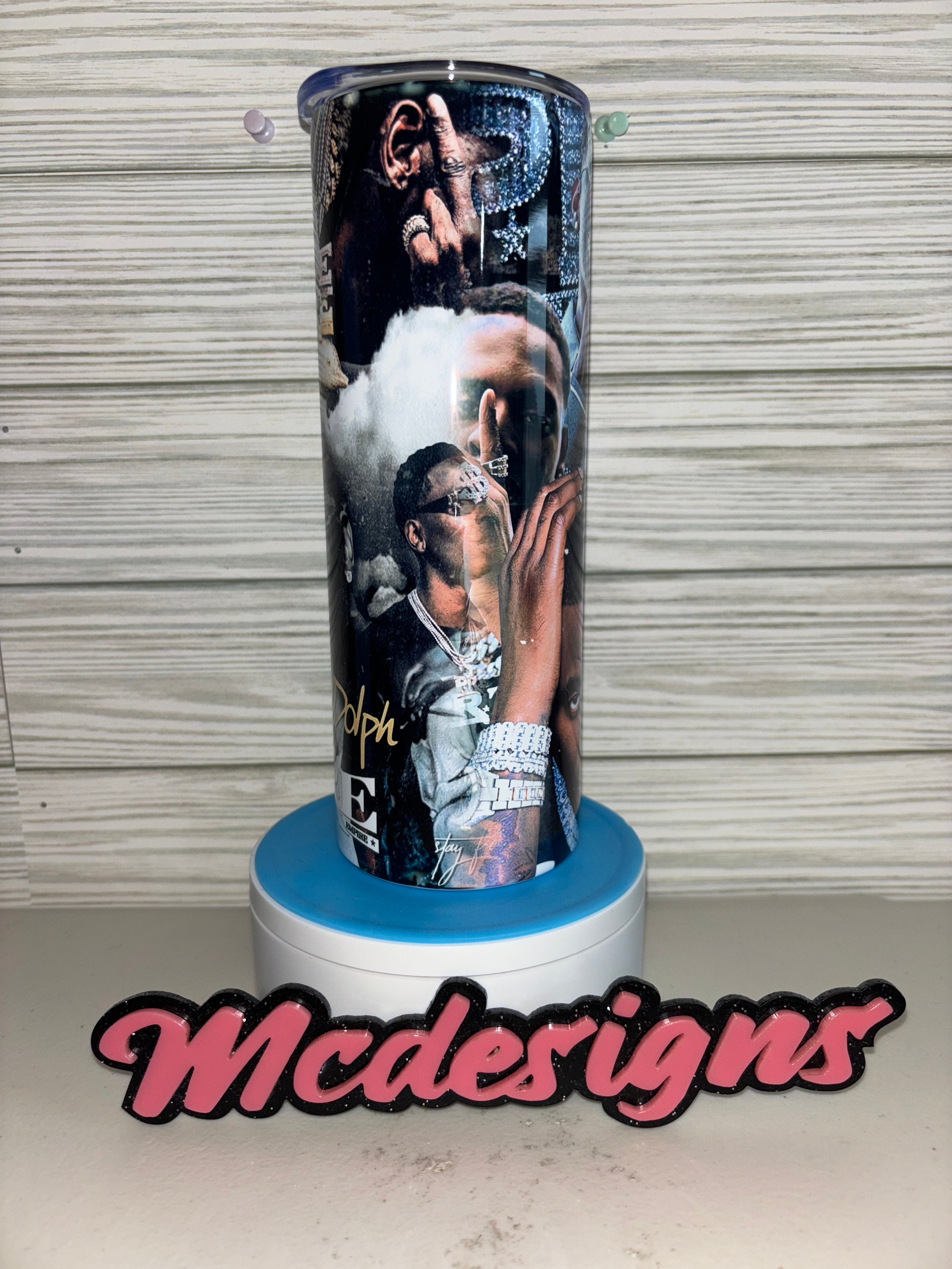 Young Dolph, PRE, Paper Route Empire, Rapper, Drink Tumbler, 20oz ...