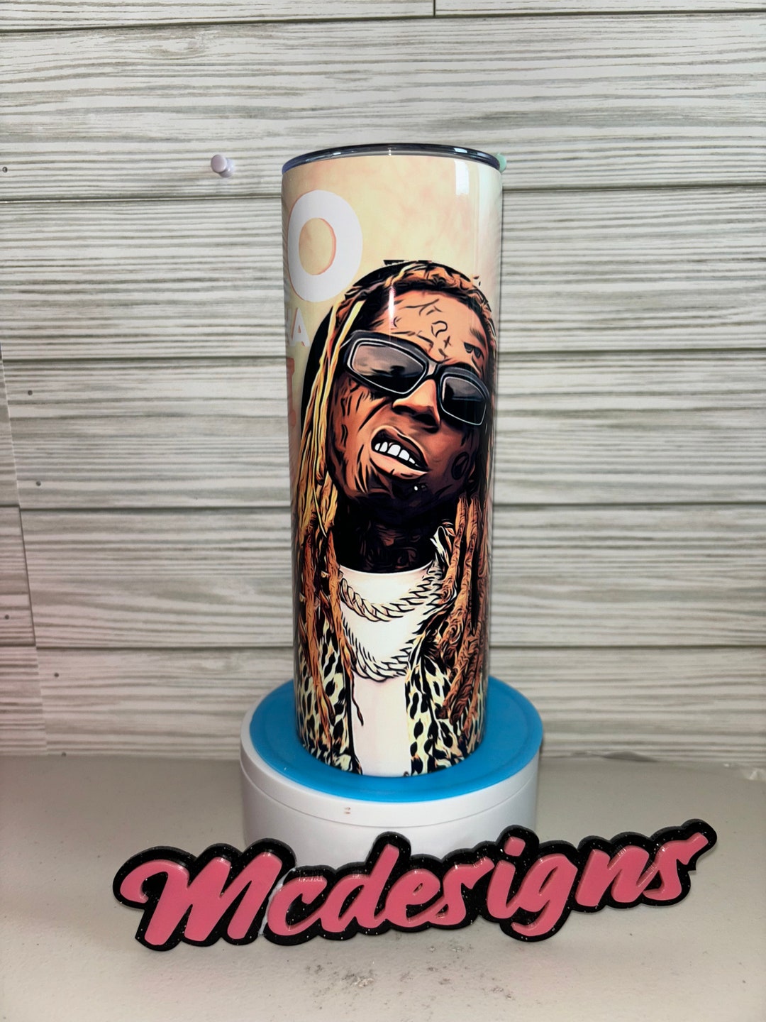 Lil Wayne Tumbler, Wheezy, Wheezy Tumbler, Drink Cup, Rapper Tumbler ...