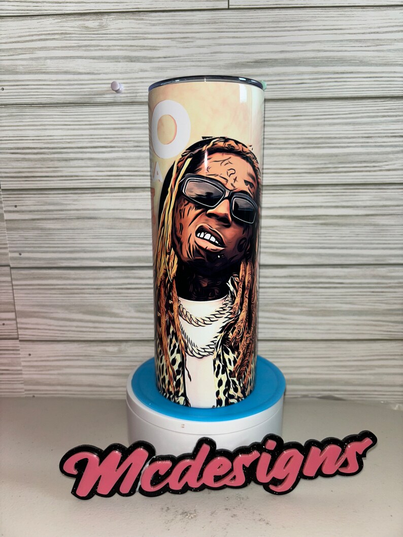 Lil Wayne Tumbler, Wheezy, Wheezy Tumbler, Drink Cup, Rapper Tumbler ...