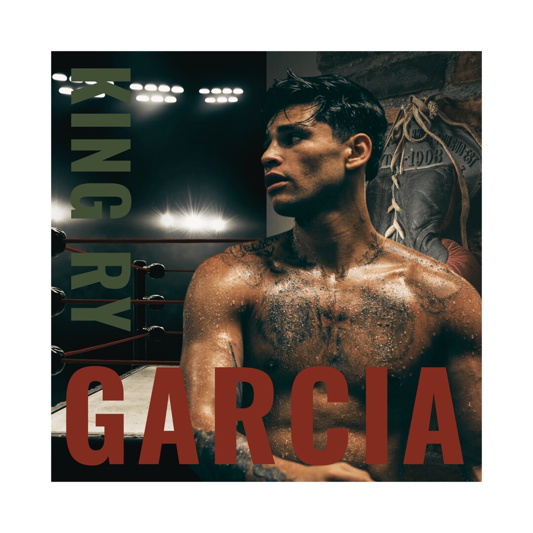 Ryan Garcia King PNG PDF JPG Sublimation Design - Etsy