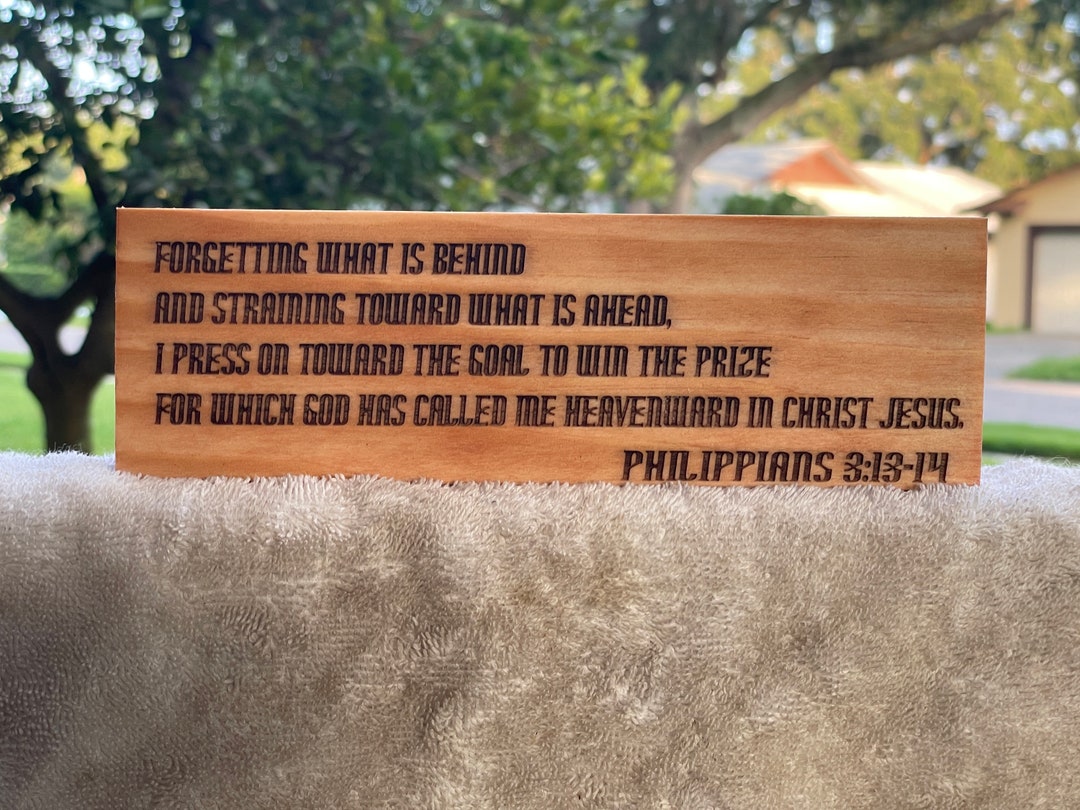 Philippians 3:13-14,forget What is Behind, Press On, "dioko", Scripture ...