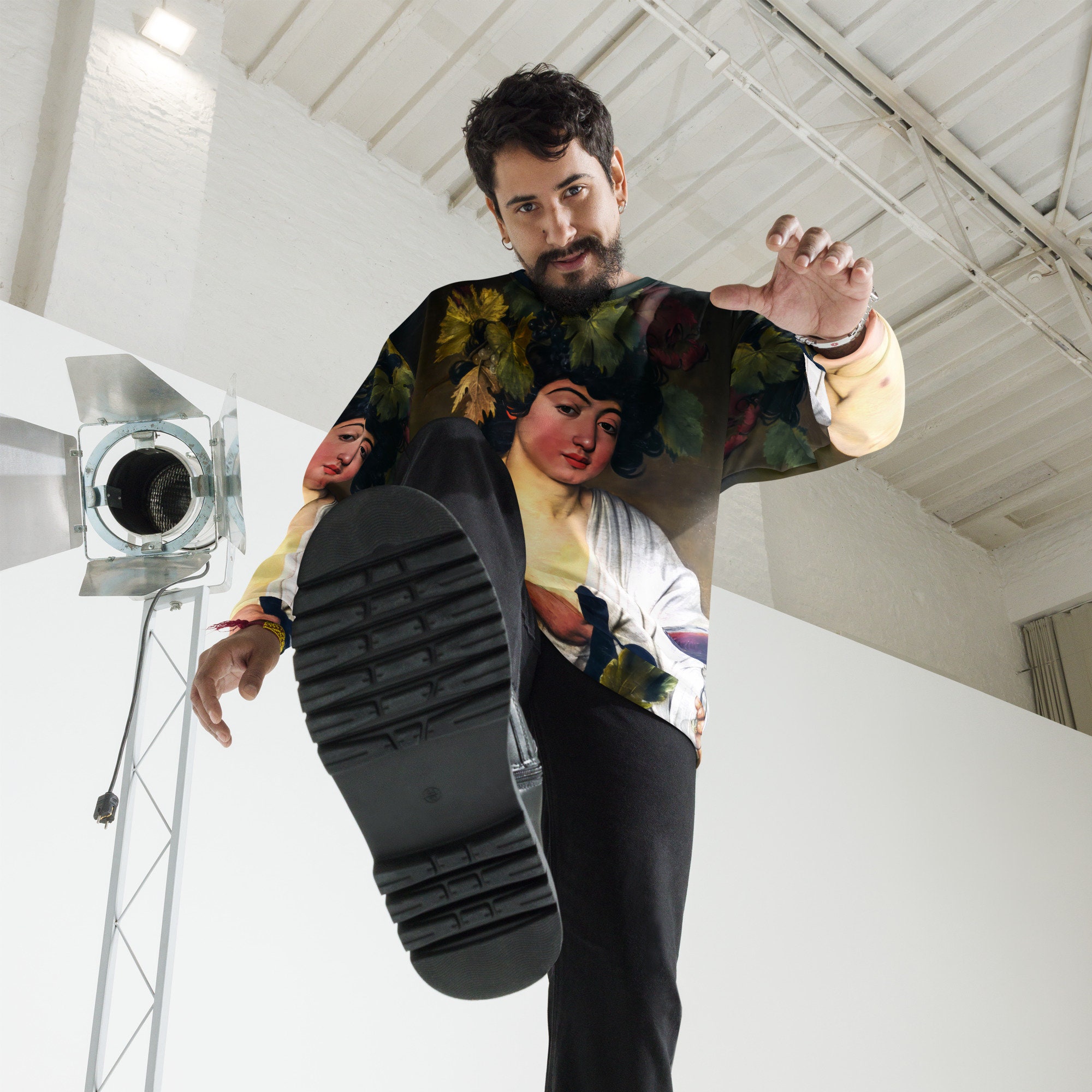 Caravaggio Bacchus Hedonism Baroque Art All Over Sweatshirt - Etsy