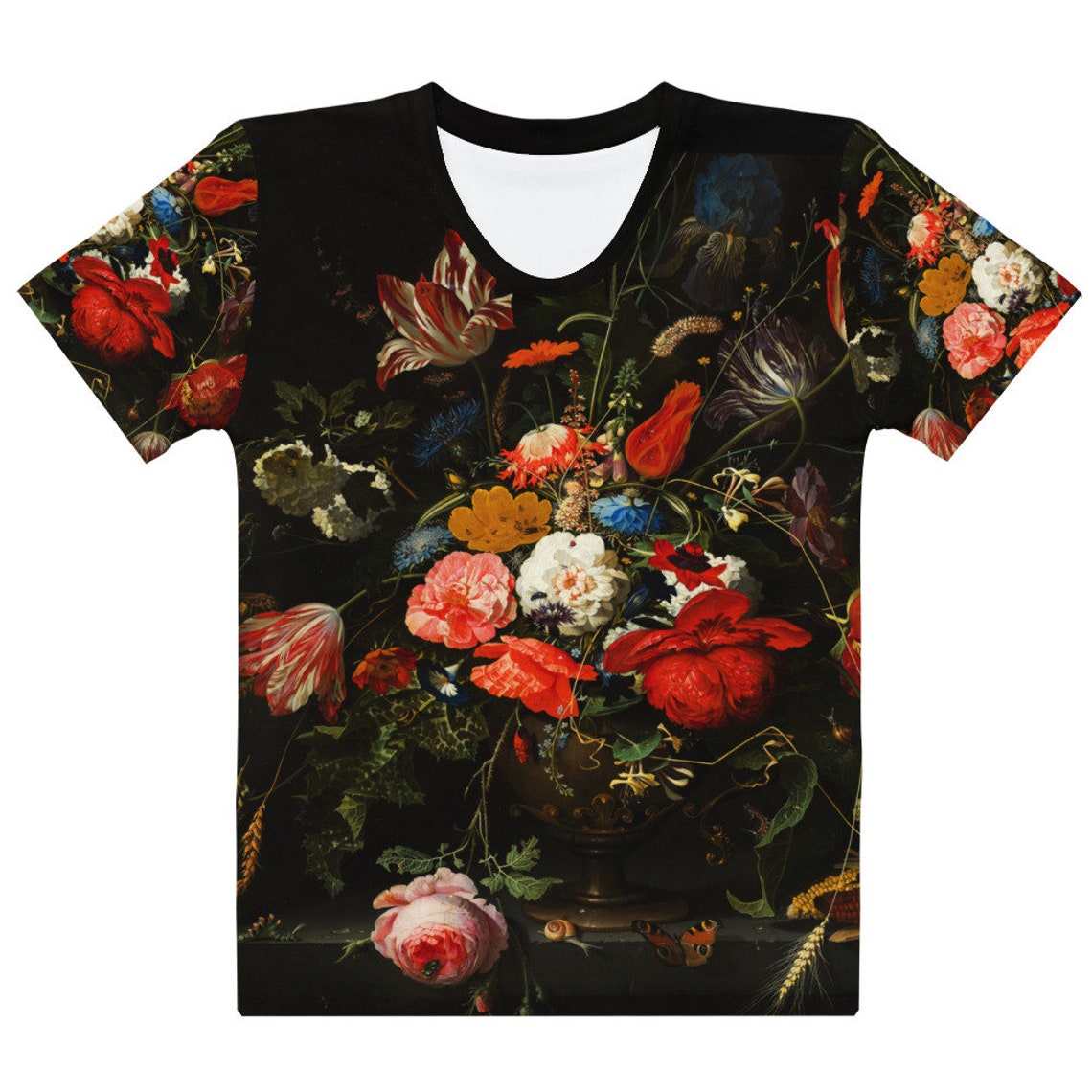 Dutch Stil Life Wild Flowers Shirt All Over - Etsy