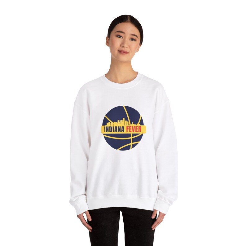 Indiana Fever, Caitlin Clark, Wnba, Crew Neck, Sweatshirt, Angel Reese ...
