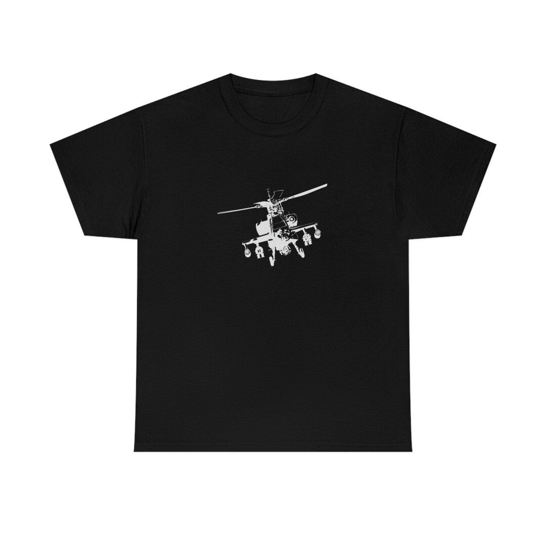 US ARMY AH-64 Apache Attack Helicopter Tshirt - Etsy