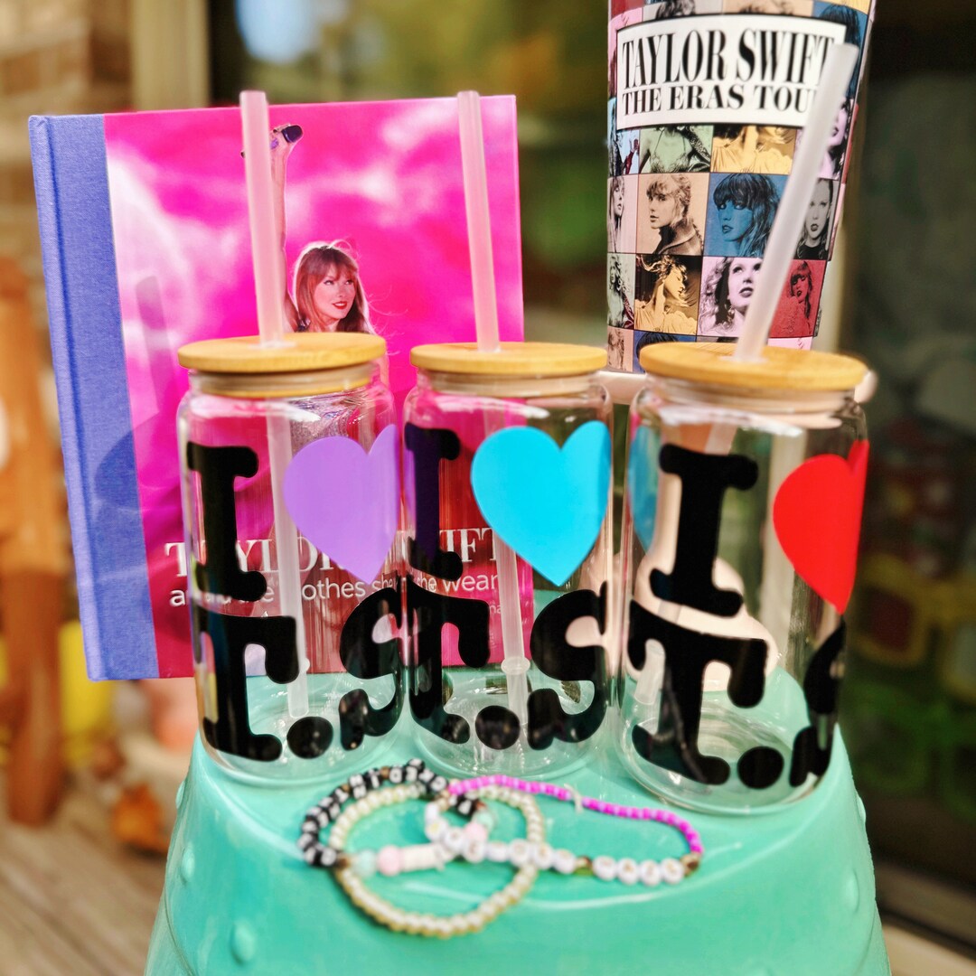 I Heart T Swift Taylor Inspired Drinkware - Etsy