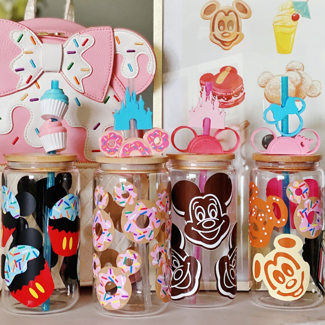 Disney Snacks Inspired Glass Can Magic Kingdom Main Street - Etsy