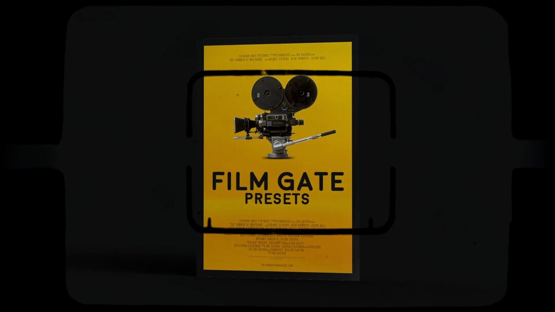 Film Gate Presets for After Effects Digital Download Film Editing - Etsy