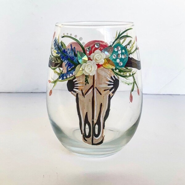 Crow Wine Glass - Etsy