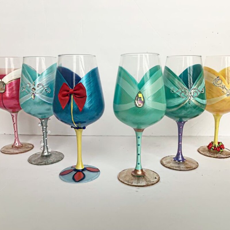 Princess Wine Glass - Etsy