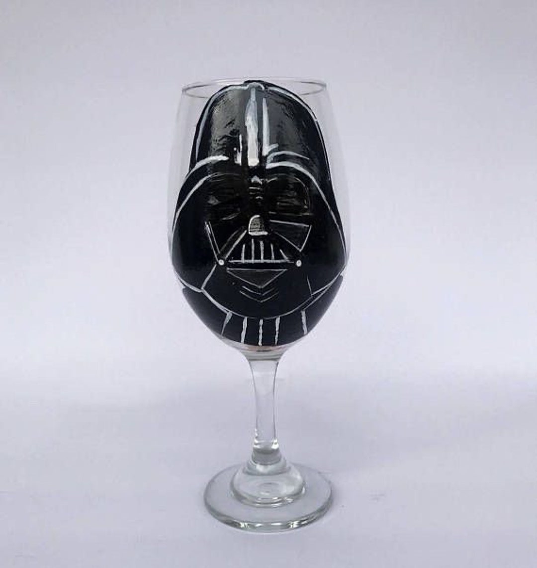 Darth Vader Star Wars Wine Glass 20 Oz - Etsy