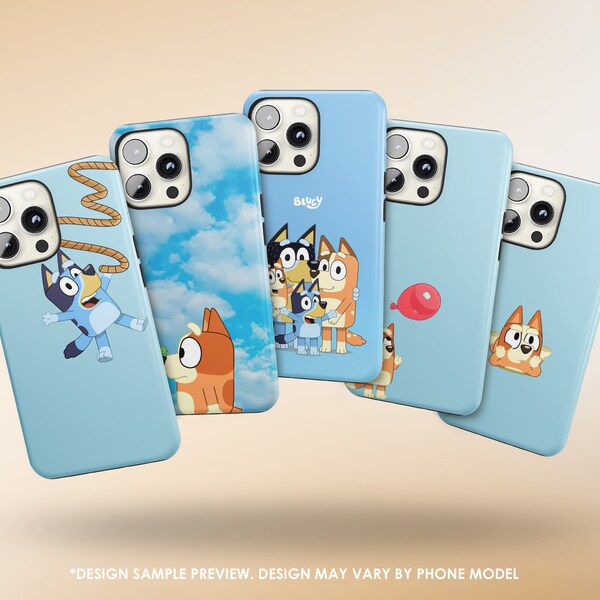Bluey Iphone Case - Etsy Canada