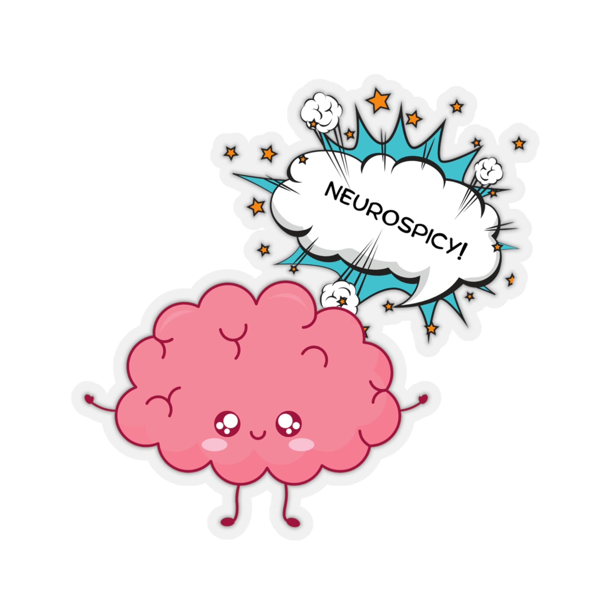 Neurospicy Vinyl Sticker - Etsy