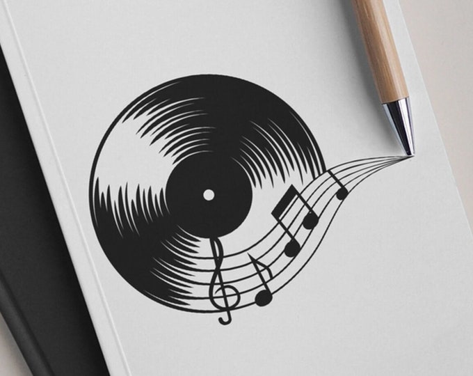 Vinyl Record Svg DXF Laser Cut Files Svg Files for Cricut Dxf File for ...