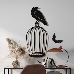 Raven Svg Dxf Laser Cut Files Crow Svg Files for Cricut Dxf for Cnc ...