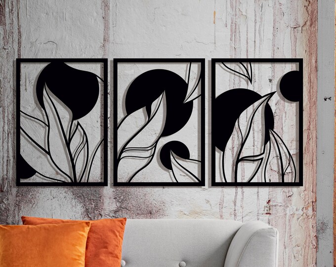 Panels Tree Leaves DXF Laser Cut Files Svg Files for Cricut Digital ...