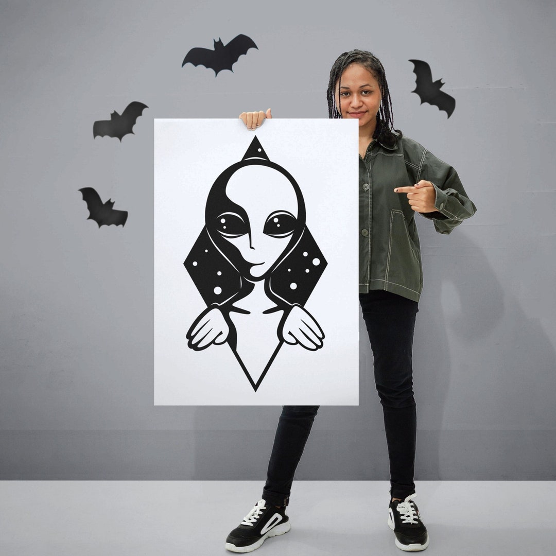 Alien svg dxf laser cut files Svg files for cricut dxf files for cnc ...