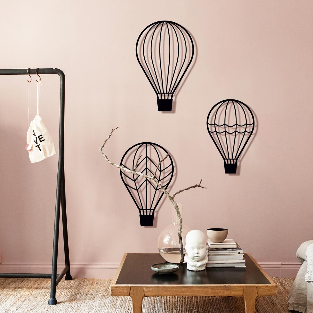 Hot Air Balloons Dxf Laser Cut Files Svg Files for Cricut Dxf for Cnc ...